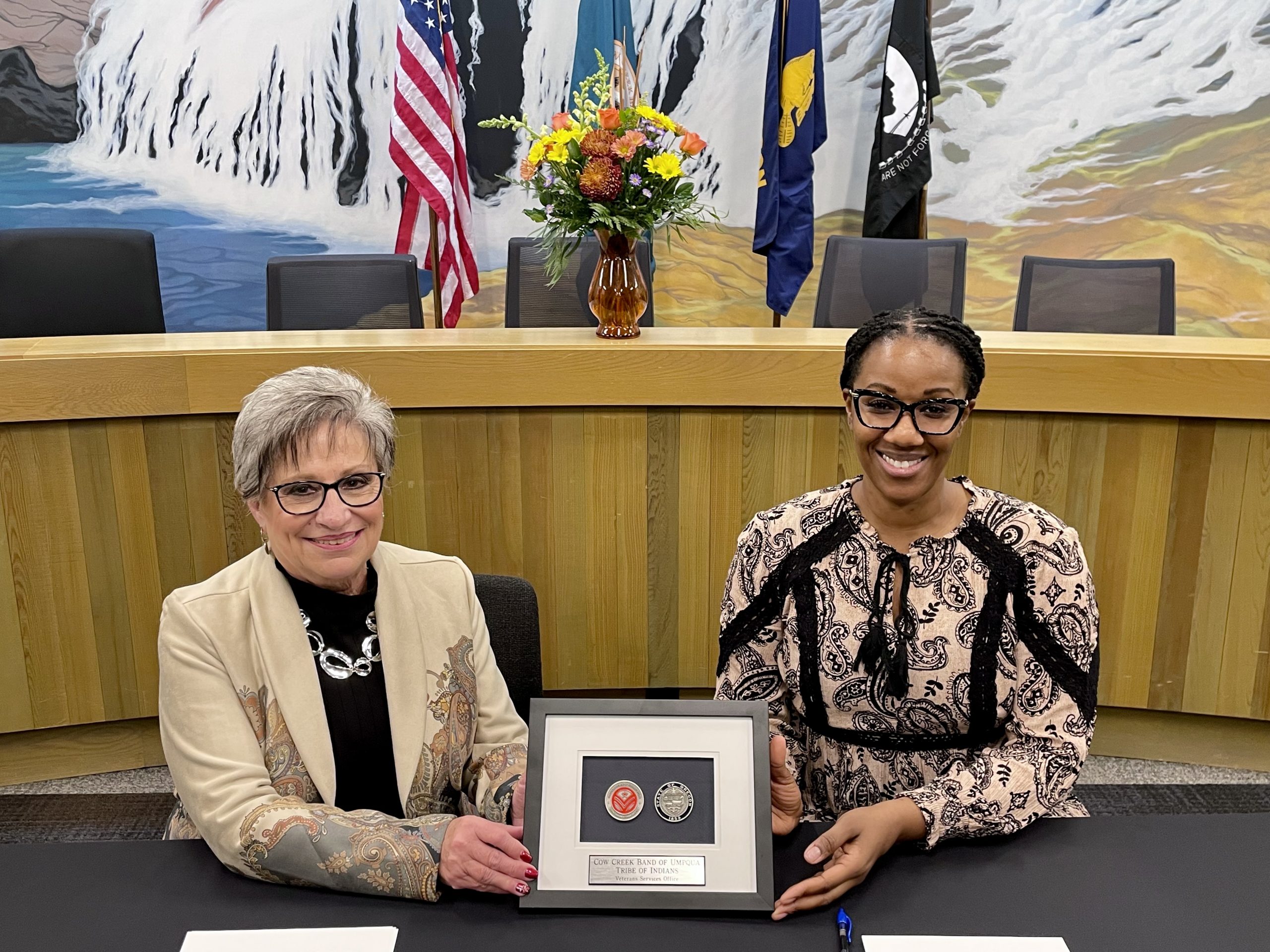 CCBUTI MOU with ODVA 11.29.23 - Cow Creek Band of Umpqua Tribe of Indians