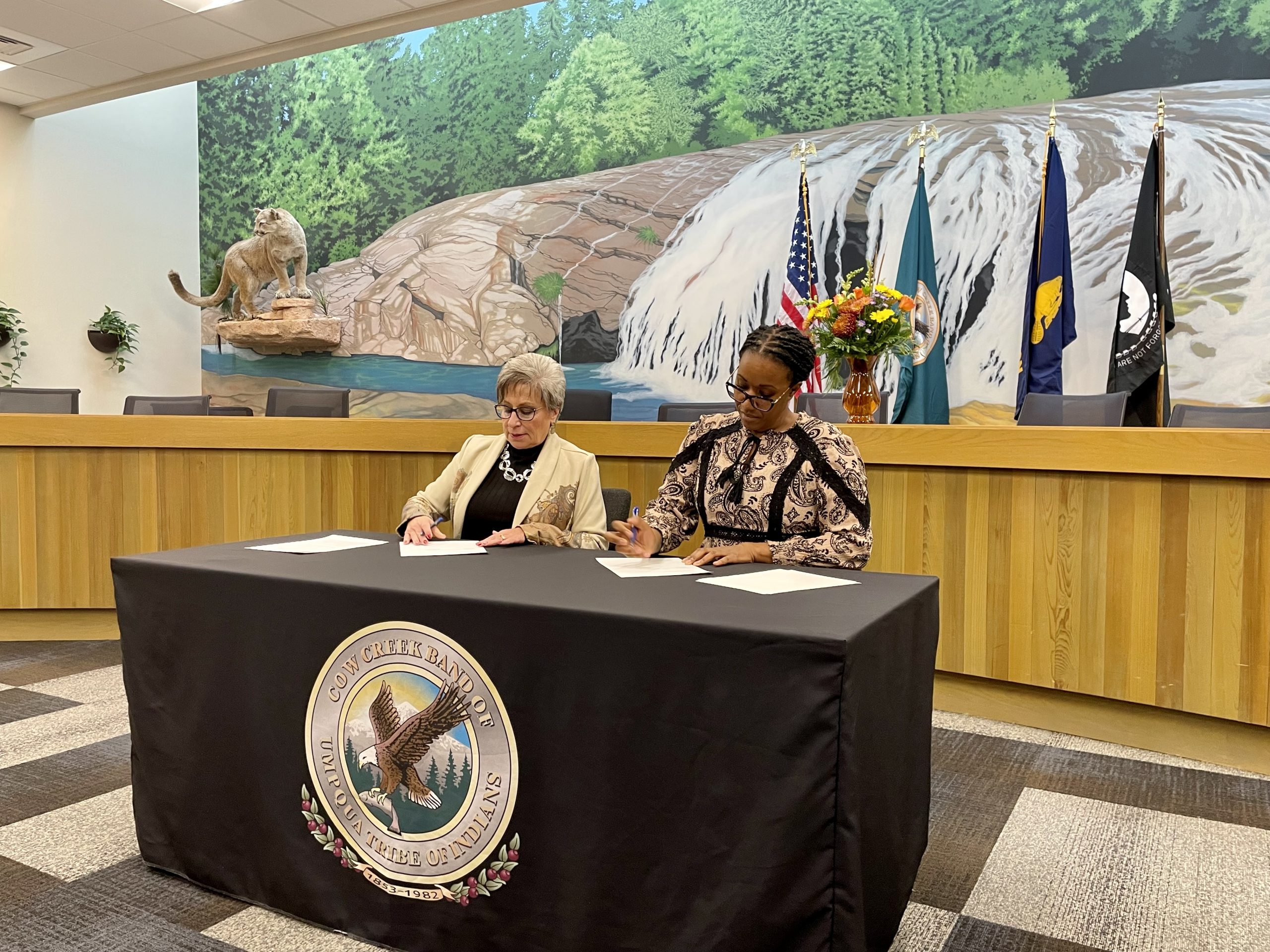 CCBUTI MOU with ODVA 11.29.23 - Cow Creek Band of Umpqua Tribe of Indians