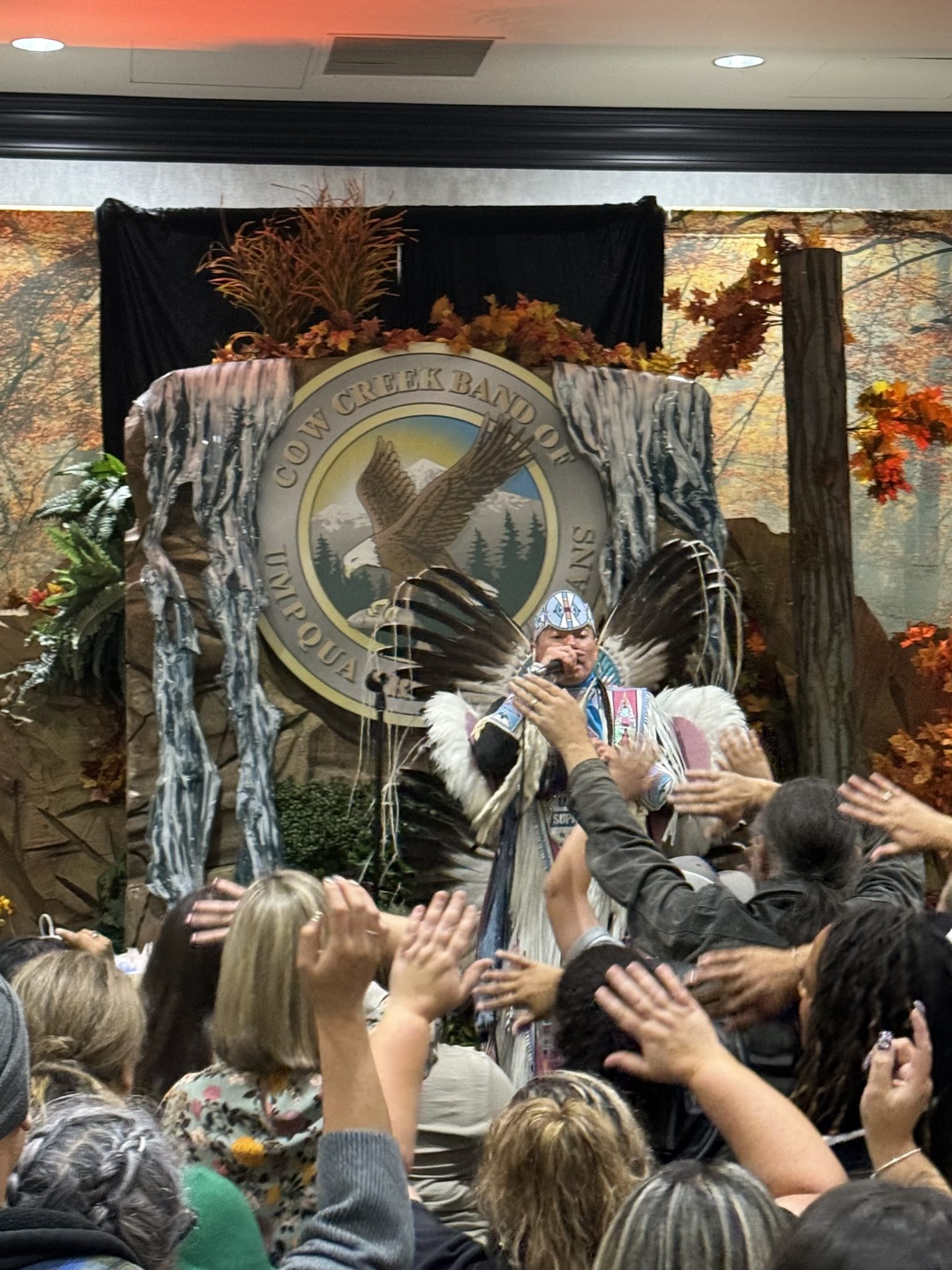 Tribal History Demonstration Wows ICWA Crowd - Cow Creek Band of Umpqua ...