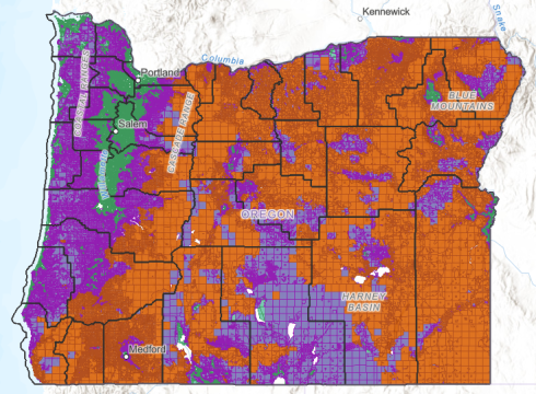 ODF Releases Statewide Wildfire Hazard Map - Cow Creek Band of Umpqua ...